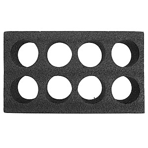 Vaguelly Universal Glass Mount Travel Accessories 8 Holes Takeout Beverage Cup Trays, Hot Cold Drinks Cup Fixing Holders, Foam Coffee Carrier, Packing Tool for Restaurant Terrarium