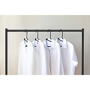 Clothing Rack Garment Rack with Wheel, Commercial Clothing Rack for Hanging Clothes Rolling Clothing Rack 47'*58',200lbs