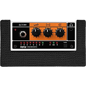 Orange Crush Mini Guitar Amplifier Combo 3 Watts, Black