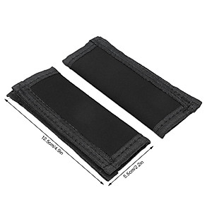 Pssopp Soft Wraps Car Seat Straps, Baby Stroller Handle Cover Baby Stroller Armrest Handle Sleeve Cover Car Seat Strap Shoulder Strap Covers