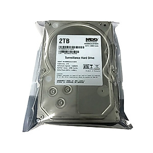 MaxDigitalData 2TB 32MB Cache 7200PM SATA 3.0Gb/s 3.5inch Internal Surveillance CCTV DVR Hard Drive (MD2000GSA3272DVR) (Renewed)