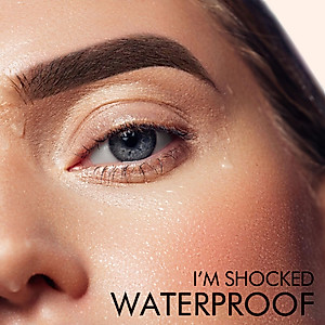 iMethod Eyebrow Stamp and Eyebrow Stencil Kit - Eye Brow Stamping Kit, Brow Stamp Kit, Brow Stencil and Stamp Kit, Brow Trio Eyebrow Kit, Perfect Bushy Eyebrows, Light Brown