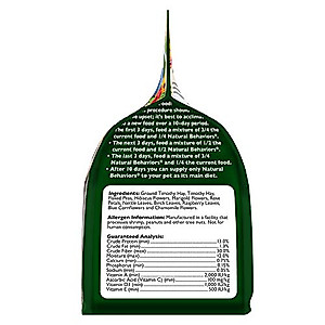 Tropical Carnival F.M. Brown's Tropical Canival Natural Behaviors Grain-Free Pet Rabbit Daily Diet - 4lb