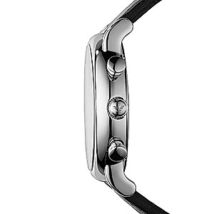 Emporio Armani Men's AR1828 Dress Black Leather Watch