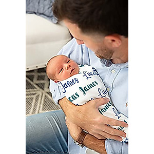 Personalized Blankets for Baby Daughter with Name, Personalized Name Blanket for Baby, Kids, Girls, boy. Custom Blanket from Baby Name. Great Gift for Birthday, Christmas, Thanksgiving, Newborn Baby