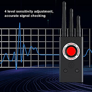 Anti Spy Detector,Hidden Camera Detectors, Bug Detector, Wireless Signal Infrared Scanner Camera Finder Tool, Bug Sweeper, Privacy Protector, for Home Office Hotel Bathroom, Gifts for Women Men