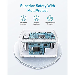 Anker 2-Pack 30W USB-C Foldable Fast Charger for iPhone, Samsung, MacBook Air, iPad Pro, Pixelbook, and More (Cables Not Included)