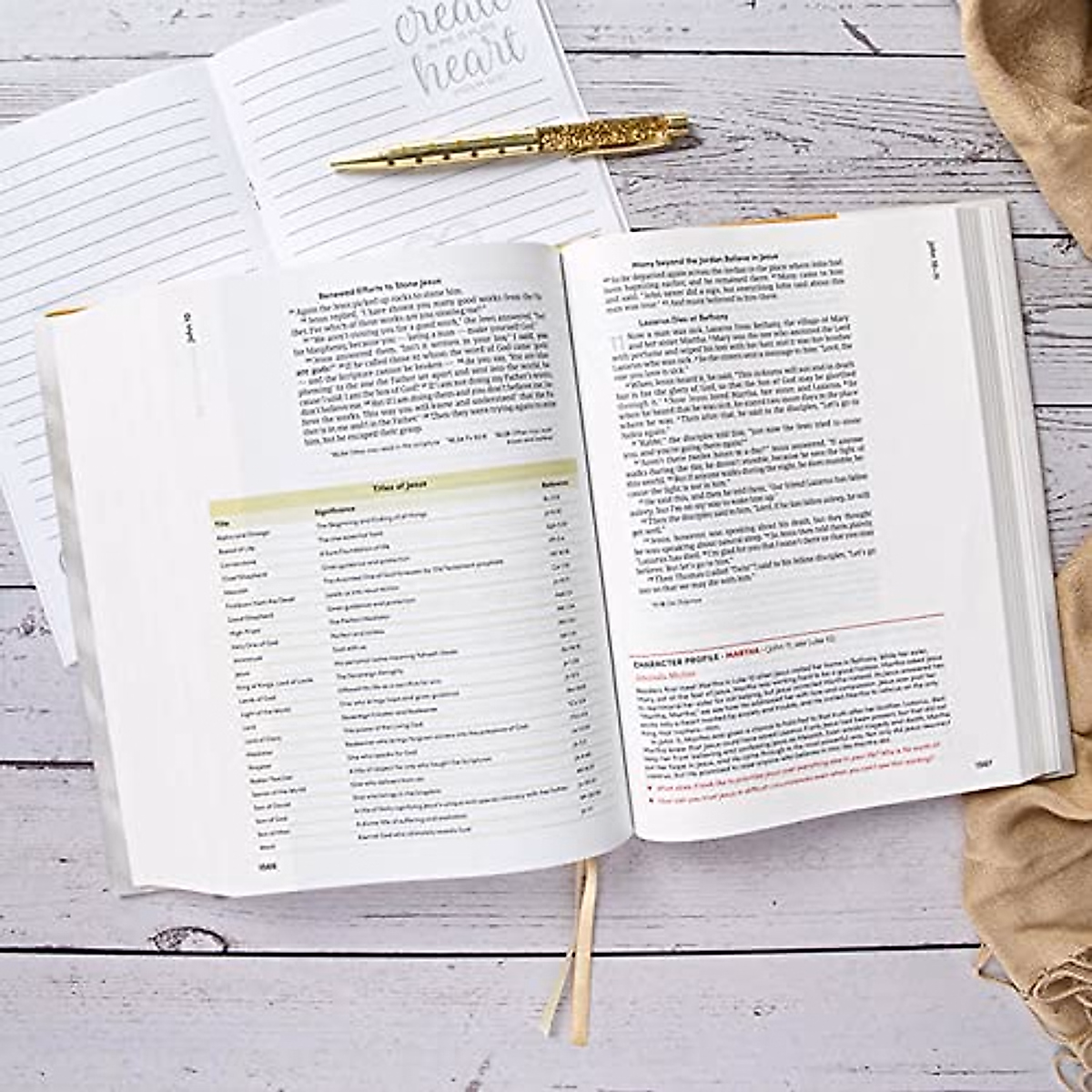 CSB Lifeway Women's Bible, Camel Cloth Over Board, Black Letter, Single-Column, Wide-Margins, Devotions, Articles, Word Studies, Character Profiles, Easy-to-Read Bible Serif Type