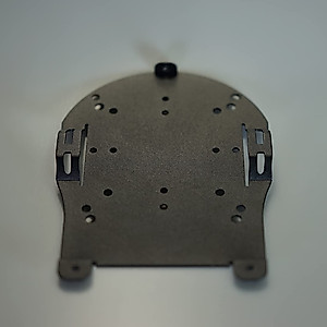 top0 PTZ Camera Ceiling Mount Bracket, Small Universal Ceiling Mounting Bracket Compatible with PTZOptics,HuddleCam,SMTAV,AVIPAS,AVKANS (Ceiling Mount, Black)