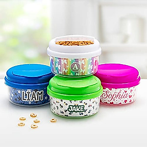 Thermo-Temp Blue DIY Snack Containers