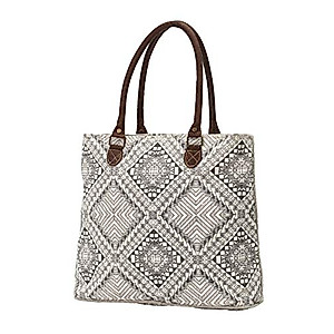 Myra Bags Artisan Upcycled Canvas Tote Bag M-0745