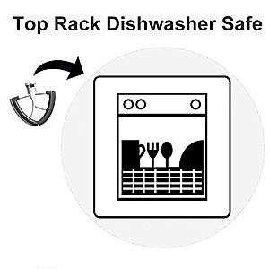 Flex Edge Beater for Kitchenaid, 4.5-5 Quart for Kitchenaid Mixer Attachments, Fits Tilt-Head for Kitchenaid Paddle with Scraper by HOZODO