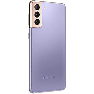 Samsung Galaxy S21 5G G991B Dual 256GB 8GB RAM Factory Unlocked (GSM Only | No CDMA - not Compatible with Verizon/Sprint) International Version - Phantom Violet