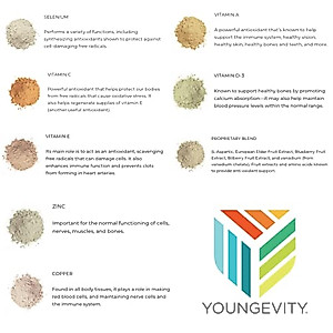 Youngevity Ultimate Selenium Trace Element Formula - 90 Capsules | Selenium 100 MCG + Other Essential Vitamins and Minerals (1 Pack)