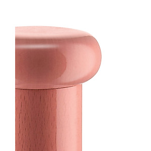 Alessi MP0210 Salt, Pepper and Spice Grinder in Beech-Wood, Pink 100 Values Collection