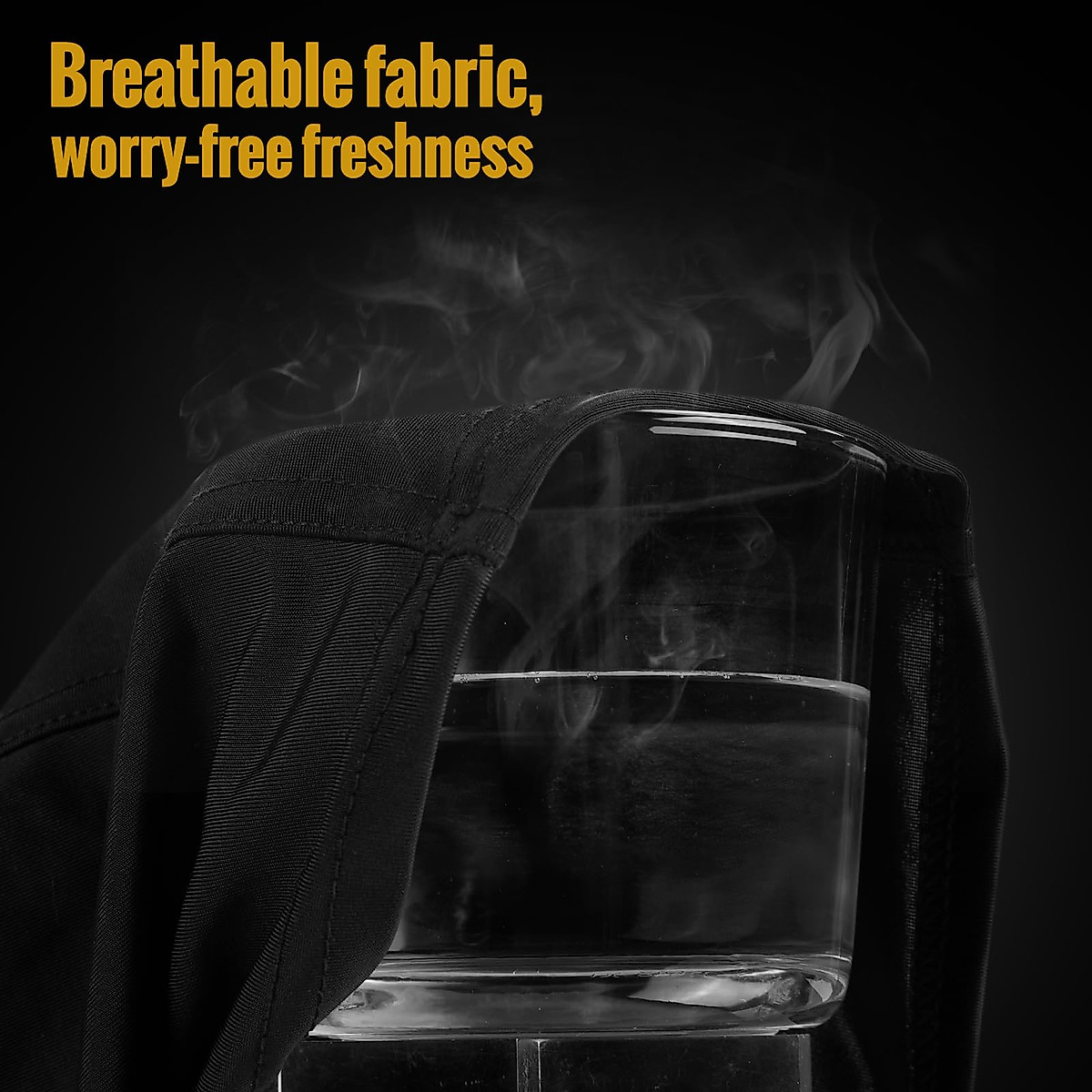 OneTigris Balaclava Mesh Mask, Ninja Tactical Mask with Full Face Protection for Outdoor (Black)