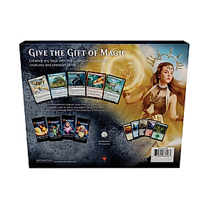 Magic: The Gathering Gift Pack 2018 | 4 Booster Packs | 5 Rare Creature Cards | 5 Foil Land Cards