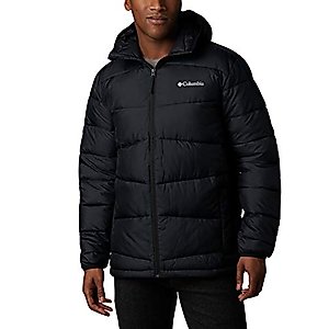 Columbia Men's Fivemile Butte Hooded Jacket, Black, X-Large