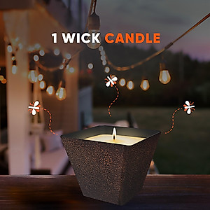 Off! Scented Citronella Candle, 18 oz, 1 CT, Backyard Outdoor Candle, Burn Time up to 40 Hours