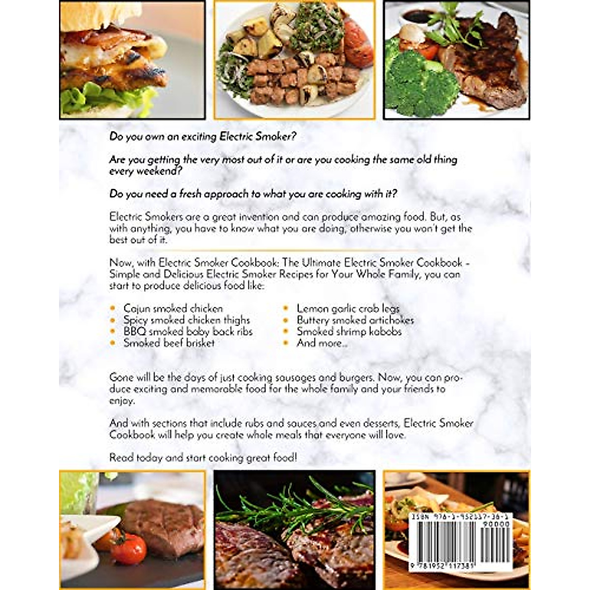 Electric Smoker Cookbook: The Ultimate Electric Smoker Cookbook - Simple and Delicious Electric Smoker Recipes for Your Whole Family