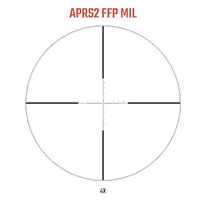 Athlon Optics Midas TAC HD 4-16x44 F1 30mm Tube ZeroStop Shockproof Weatherproof Hunting Long-Range Target Shooting Gun Scope | APRS2 FFP MIL Reticle