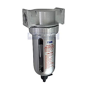 1/2" Particulate filter water trap seperator moisture Compressed Air Compressor