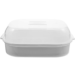 1pc Microwave Oven Steamer for Steamed Buns Kitchen Cooking Heating Steamer Microwave Oven Steamer Microwave Steamer Food Steamer Basket Steamer Vent Cookware Steamer