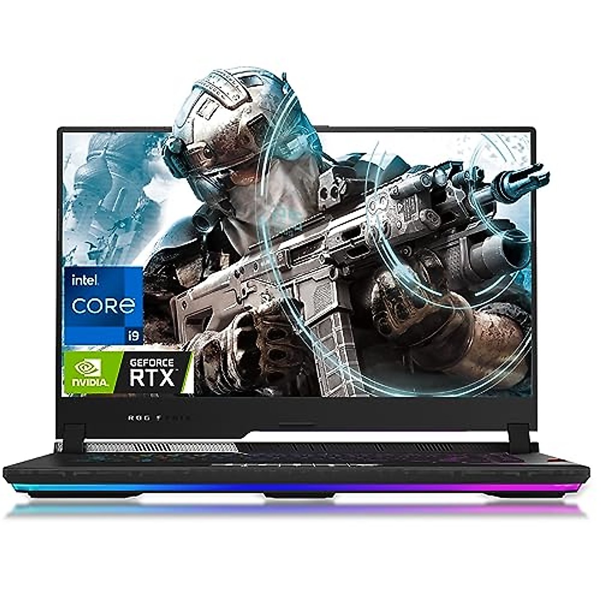 2023 Newest ASUS ROG Strix Scar 15 Gaming Laptop, 15.6" QHD 240Hz IPS Display, Intel Core i9 12900H Processor, NVIDIA GeForce RTX 3070 Ti, 64GB DDR5 RAM, 2TB SSD, Per-Key RGB keyboard, Windows 11 Home