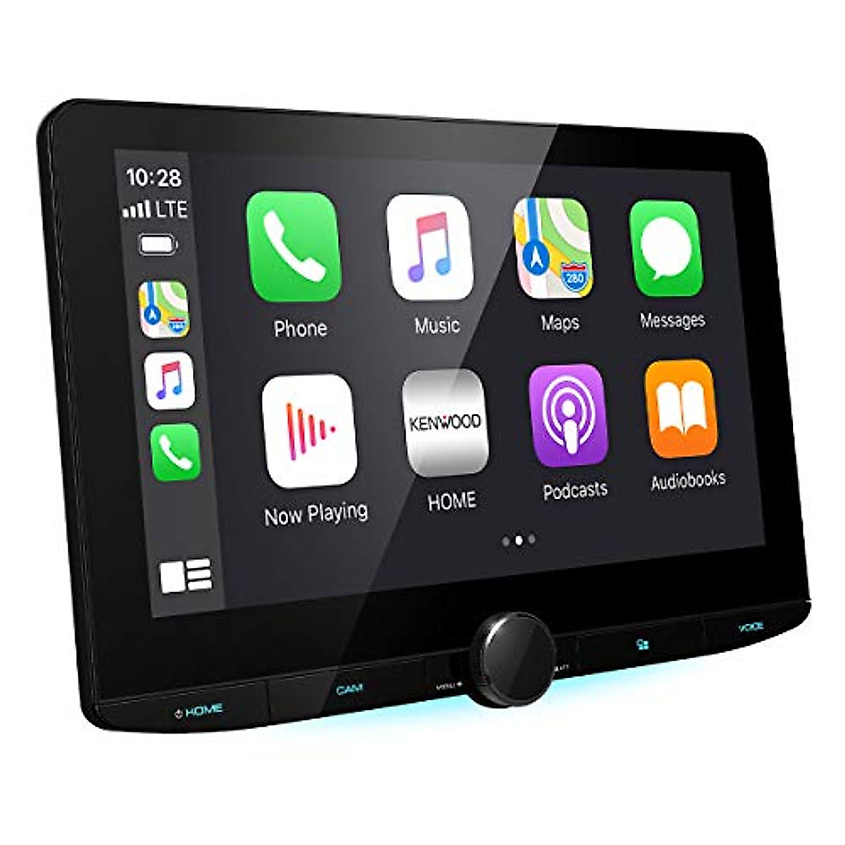 Kenwood DMX1037S 10.1" High Definition Car Stereo Receiver with Capacitive Touch Panel