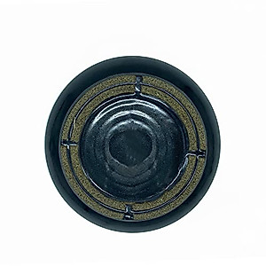 TULGIGS Korean Cooking Ceramic Bowls(7.6'') Dolsot with Trivet Sizzling Hot Pot for Bibimbap,Double Glazed Soup Dish Heat Resistant Stew Stone Basins