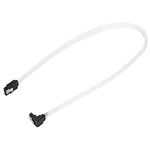 Cables SSD, Cable Elbow 500MB/S Solid State Drive Dual‑Channel SAS Replacement for 3.0 6Gbps for Solid‑State Disk for SPE(White (Elbow))