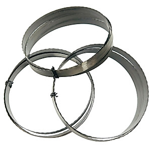 FOXBC 44-7/8 Inch Bandsaw Blades 8/10 TPI, Replacement for Milwaukee 48-39-0601, DeWalt Portable Band Saw Blades, 44-7/8" x 1/2" x .020" 3-Pack