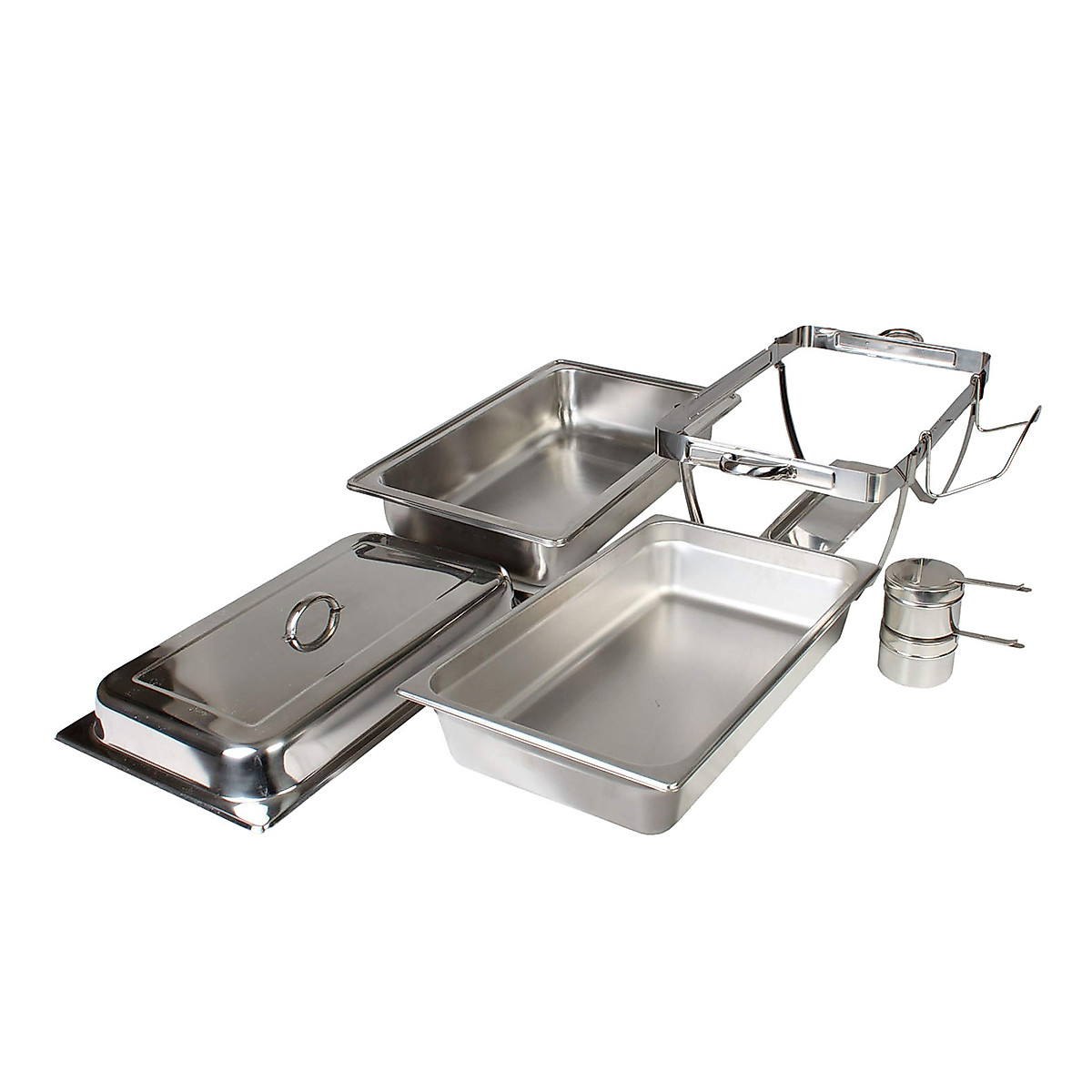 Excellante 8 Quart Stainless Steel Chafer, Stackable