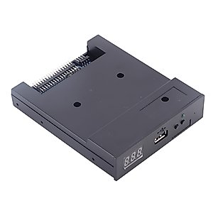 Updated USB Floppy Drive Emulator-Black, 3.5 Inch Floppy Disk Drive to USB Emulator Simulation for Musical Keyboad