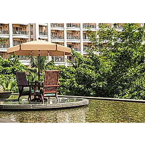 ABCCANOPY Premium Patio Umbrellas 10' Khaki