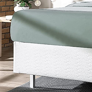 ZINUS 9 Inch Metal Smart Box Spring with Quick Assembly, Mattress Foundation, Strong Metal Frame, Easy Assembly, Queen