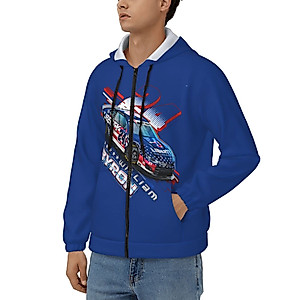 ASFRSH William Byron 24 Hoodies Zip Up Sweatshirts Thick Coats Hooded Jacket Hoodie Unisex Print Coat Jacket