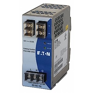 Eaton PSG100E12SM DC Power Supply,12VDC,8.30A,50/60 Hz