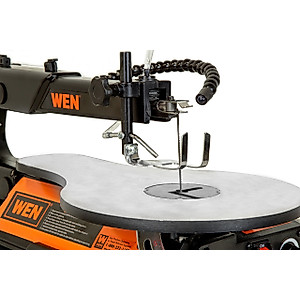WEN 3921 16-Inch Two-Direction Variable Speed Scroll Saw with Work Light