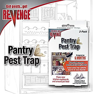 Revenge 076807007009 124/700 Pantry Pest Traps 2 pk