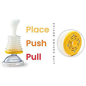 LifeVac EMS Kit - Only for Professionals - Portable Suction Rescue Device First Aid Kit for Kids and Adults, Portable Airway Suction Device for Children and Adults