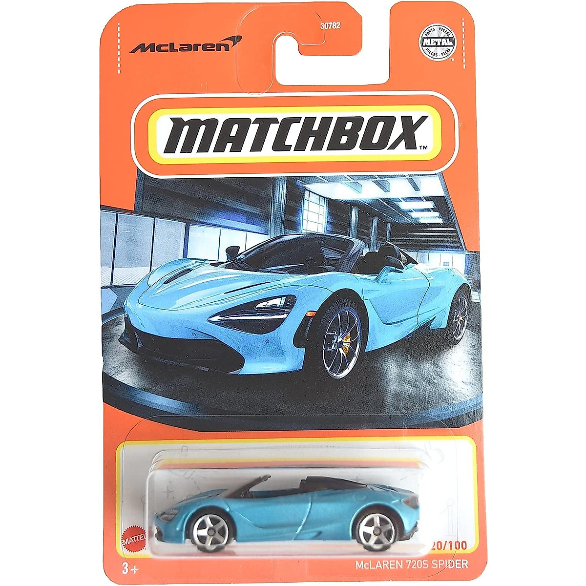 Matchbox Mclaren 720s Spider, [Teal] 20/100