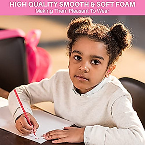 Foam Small Ear Plugs 50 Pair - 30dB for Small Ear Canal Noise Cancelling Disposable Soft for Kids Women Children Baby Toddler Side Sleepers Music Work Concert Airplane Bulk Ear Protection