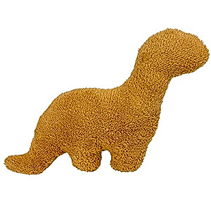 OYTlao Brontosaurus Dino Nugget Pillow,Dino Chicken Nugget Plush,Chicken Nugget Pillow Stuffed Toy,Dinosaur Chicken Nuggets Plushies,Dinosaur Theme Party Decoration Birthday Gifts for Kids