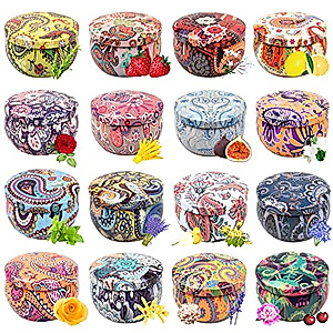 EUPNHY 16 Pack Scented Candles Gift Set 2.5oz Strong Fragrance Aromatherapy Candle Set Soy Wax Decorative Candles for Home Scented Bath and Body Works Candles Relaxation Gifts for Women.