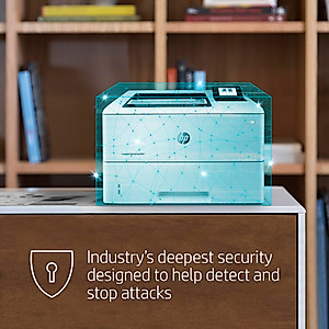 HP LaserJet Enterprise M507dn Monochrome Printer with built-in Ethernet & 2-sided printing (1PV87A) White