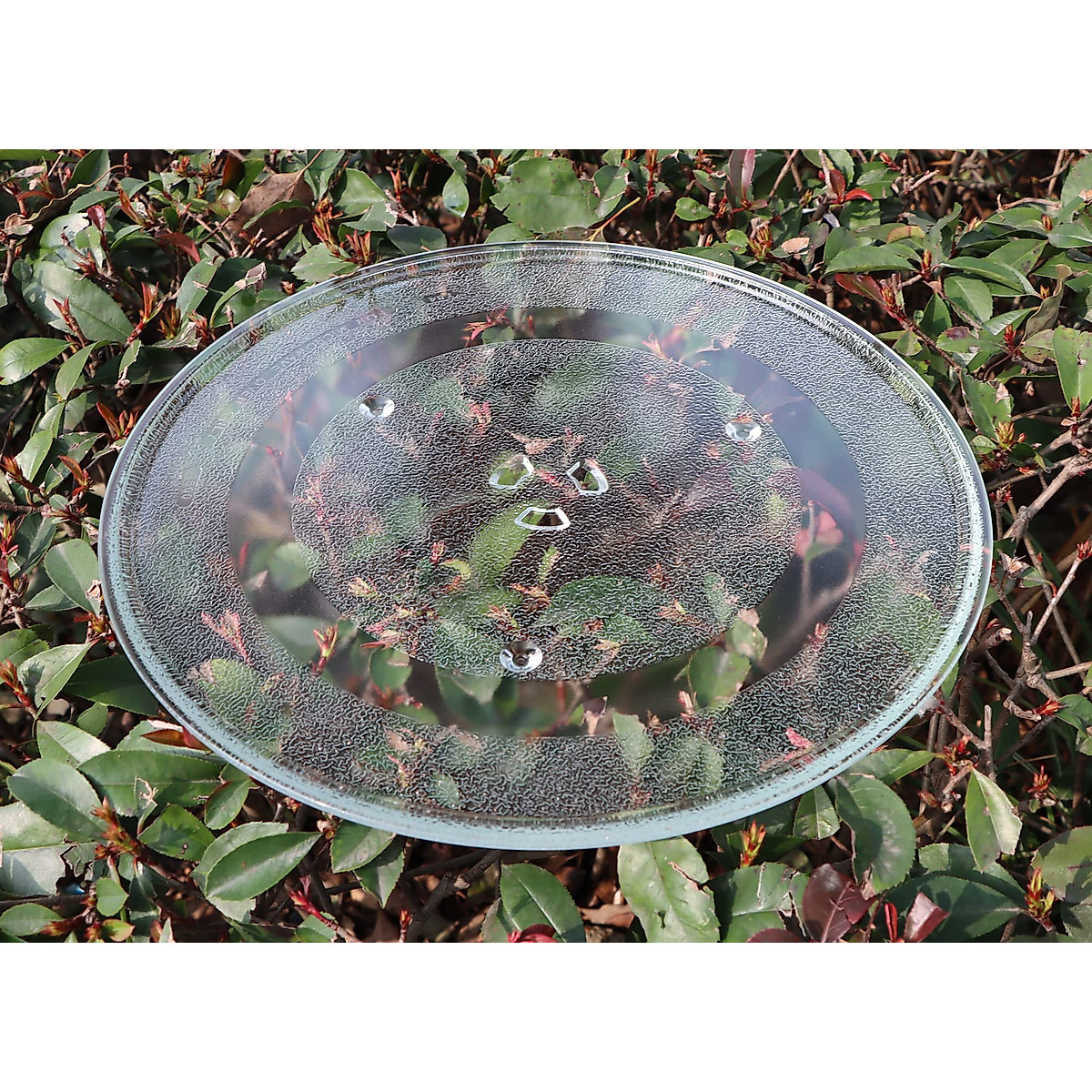 14-1/8" Microwave Glass Turntable Tray works for Samsung DE74-20002B DE74-20002A DE7420002 1150157 MC7698W ME1460SB MG14H3020CM MG7980W MS1470WA PS4234950 Microwave Oven Cooking Plate 36CM