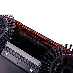 Healifty Sweeper Vacuum Carpet Sweeper Mini Hand Push Sweeper 3 in 1 Household Cleaning Lazy Dustpan Trash Bin 360° Rotating Floor Cleaning Mop (Red) Carpet Broom