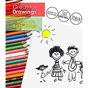 Golden State Art, 8x10 Backing Board Only - for Art, Photos, Print - 4-Ply - 100 Single Backing Boards (100 Pack)