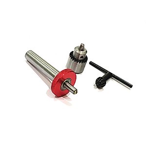 Micro Fine Drill Mill Adaptor Miniature Quill 1/2" Shank- WITH JT0 Taper to Mount Drill Chuck-Manual Feed Control-Avoids Drill Breakag